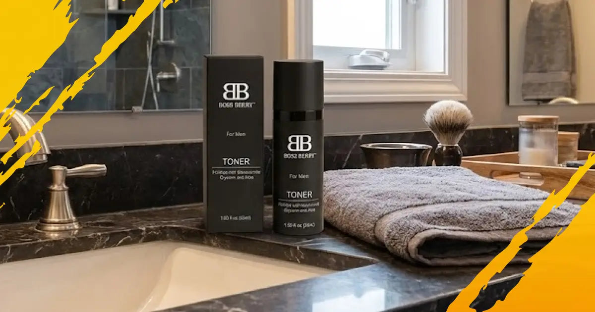 Men’s Daily Facial Toner: What It Does and How to Use It Right – BOSS BERRY